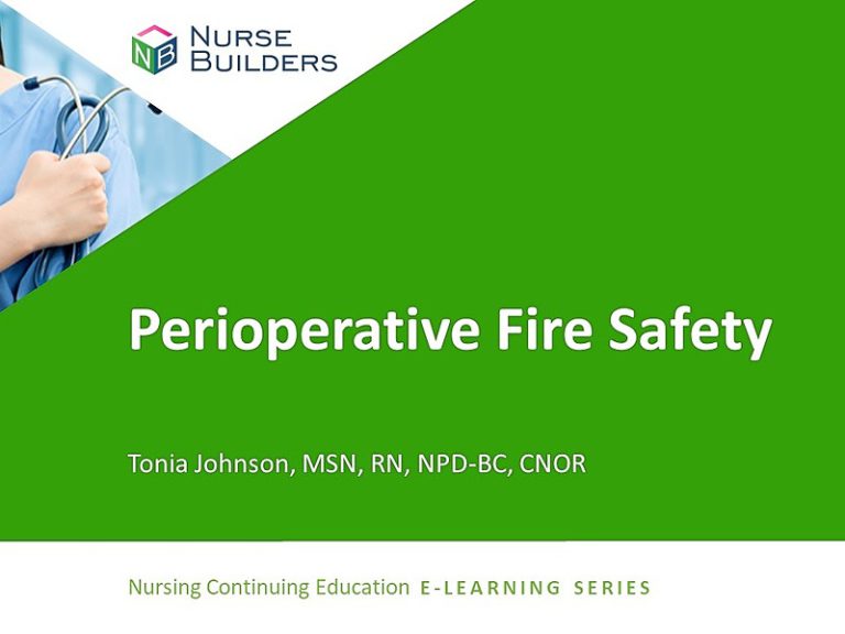 Perioperative Fire Safety - Nurse Builders